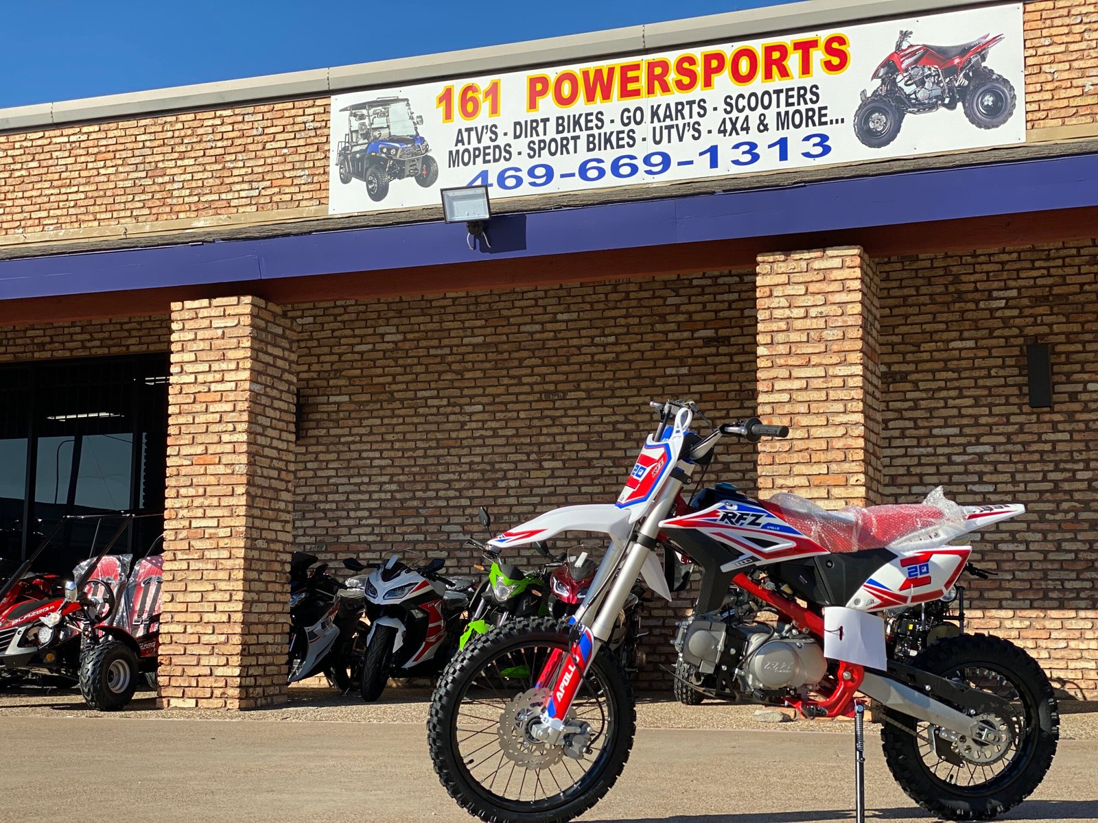 Apollo RFZ DB-Z20 Max 125cc Dirt Bike - 161 Powersports