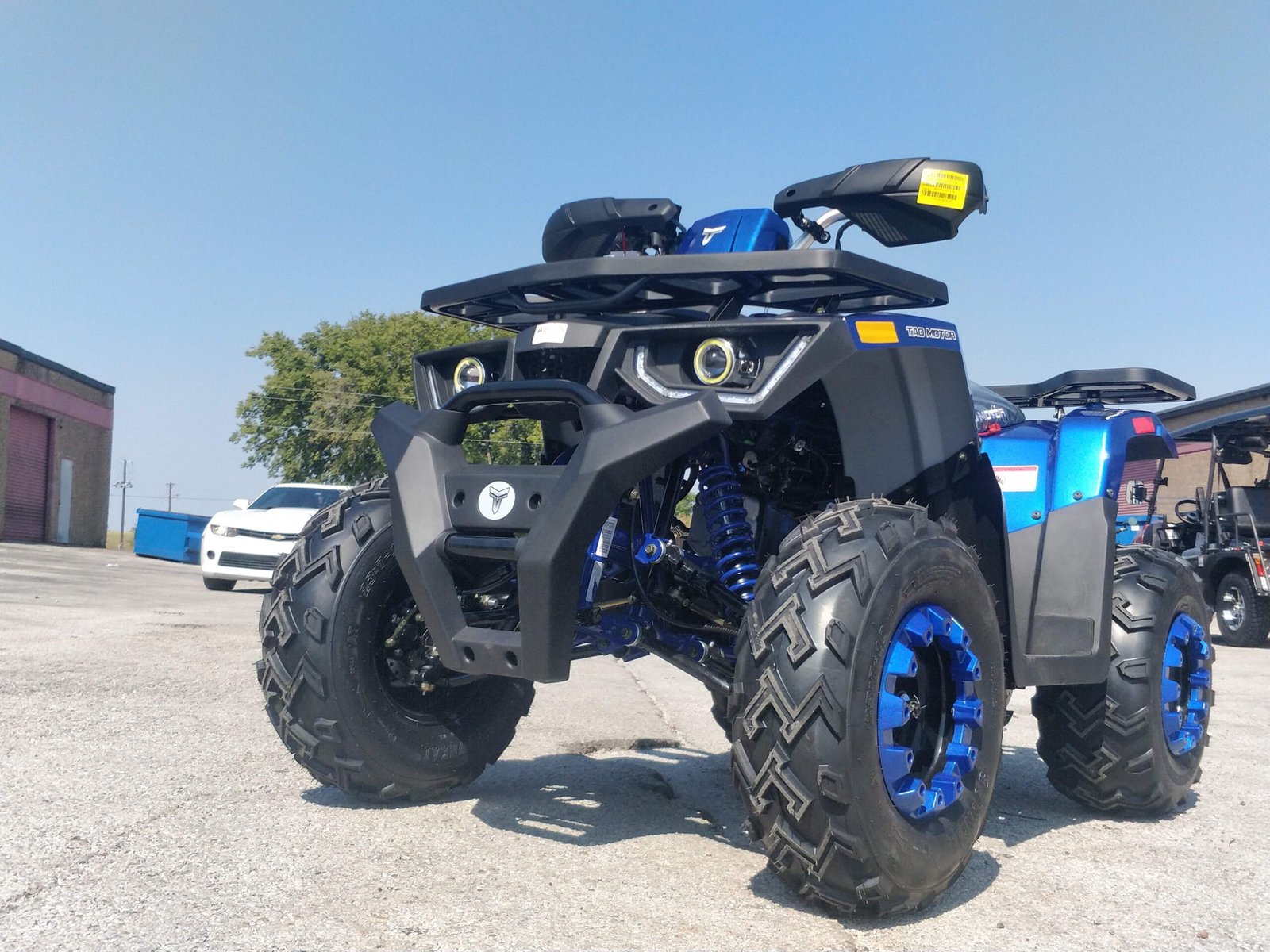 TAO Raptor 200 Quad ATV - Air Cool, 4-stroke, 1 Cylinder Engine