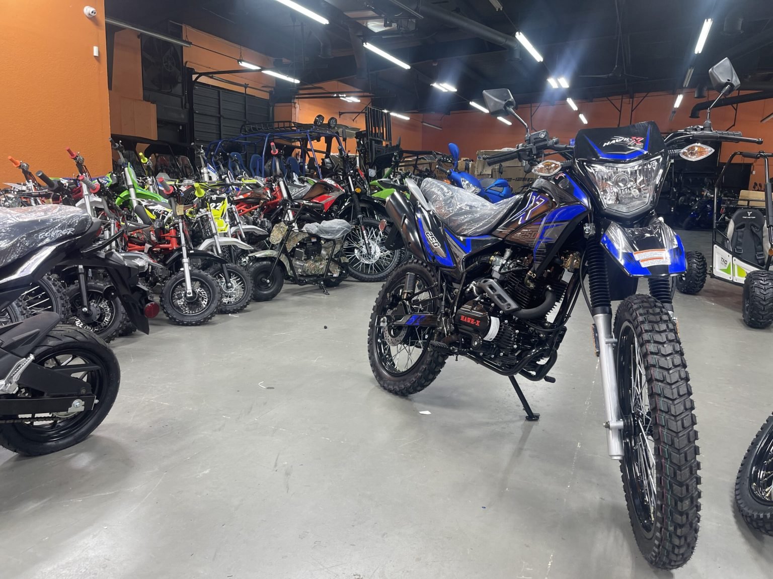 RPS Hawk-X 250cc DOT Street Legal Enduro Dirt Bike - 161 Powersports