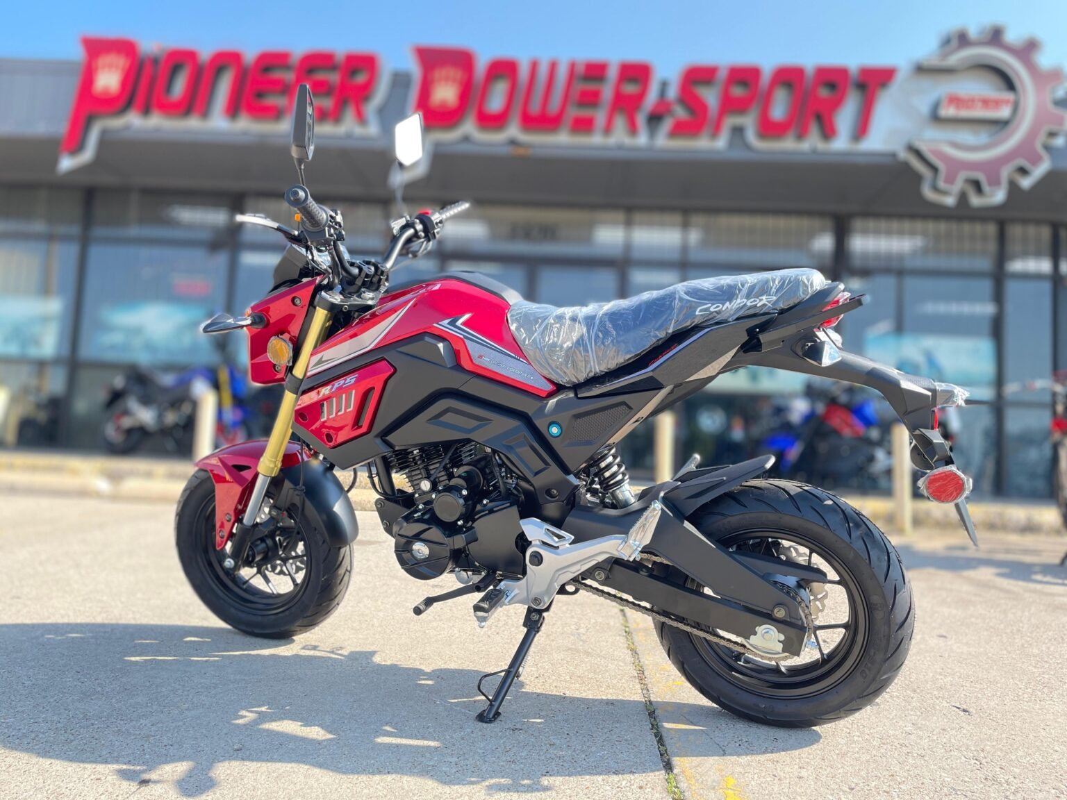 RPS Condor 150 Motorcycle - Front/Rear Disc Brake