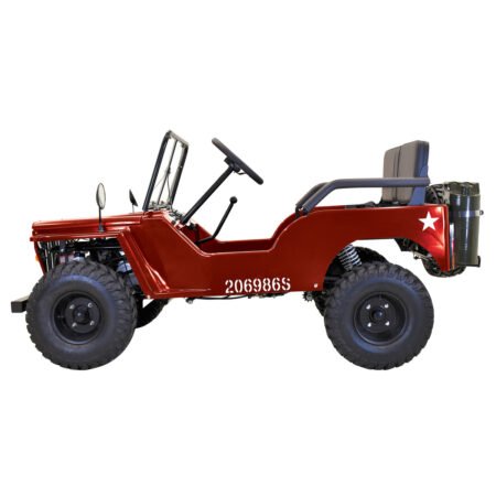 125cc Massimo Mini Jeep - 4 Stroke Single Cylinder Go Kart