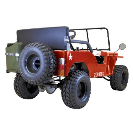 125cc Massimo Mini Jeep - 4 Stroke Single Cylinder Go Kart