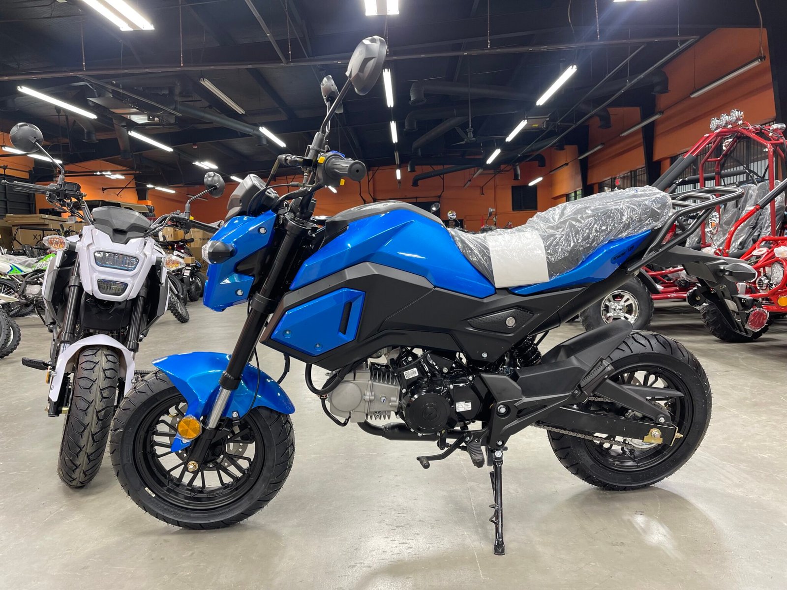 125cc Vader Vitacci Motorcycle - Air cooled, 1 Cylinder, 4 Stroke