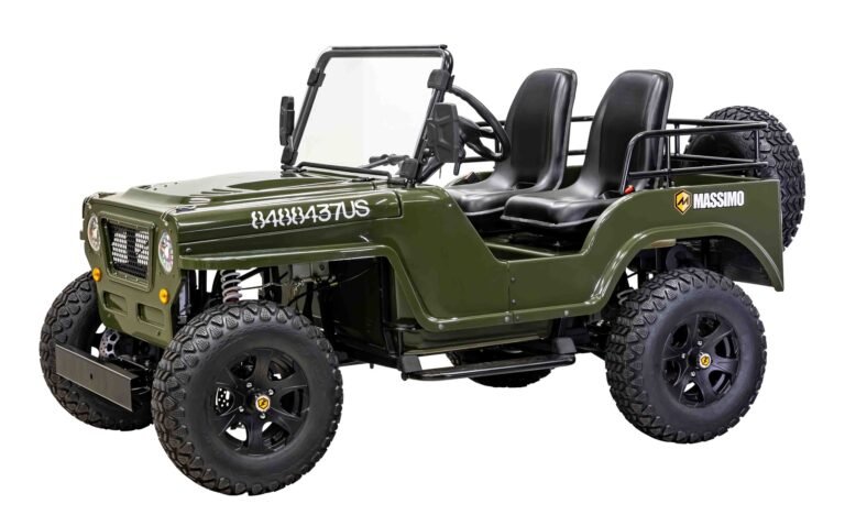 Massimo GKD350 300cc Go-Kart - Powerful and Rugged