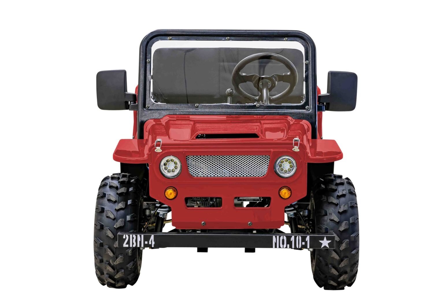Massimo Mini 125 Military-Style Jeep - Classic and Rugged